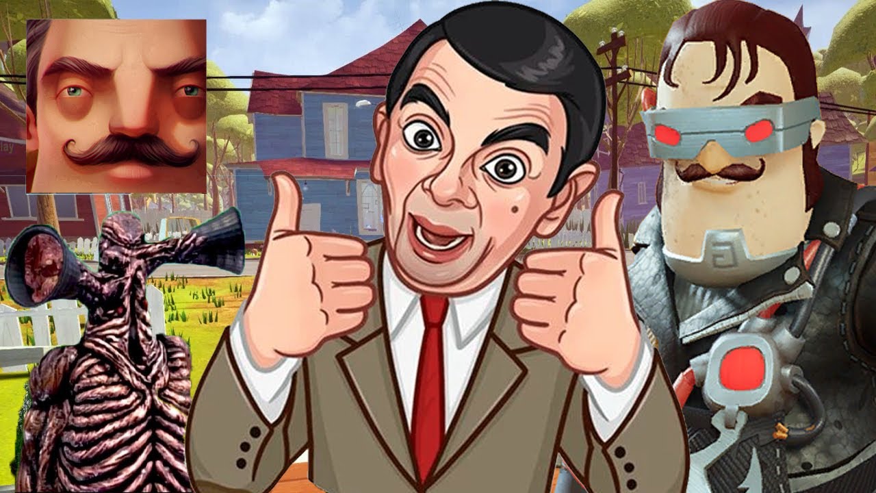 Hello Neighbor - New Secret Neighbor Terminator Pirat Siren Head Mr ...