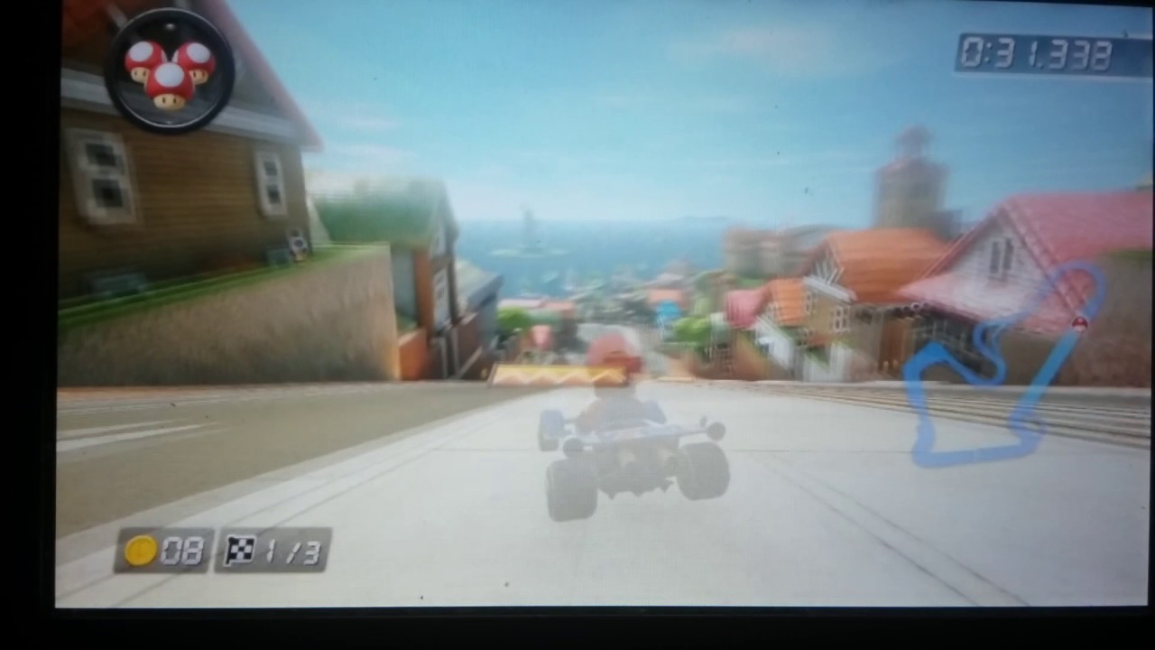 [MK8] Toad Harbor - 1:56.886 w/ Mario - YouTube