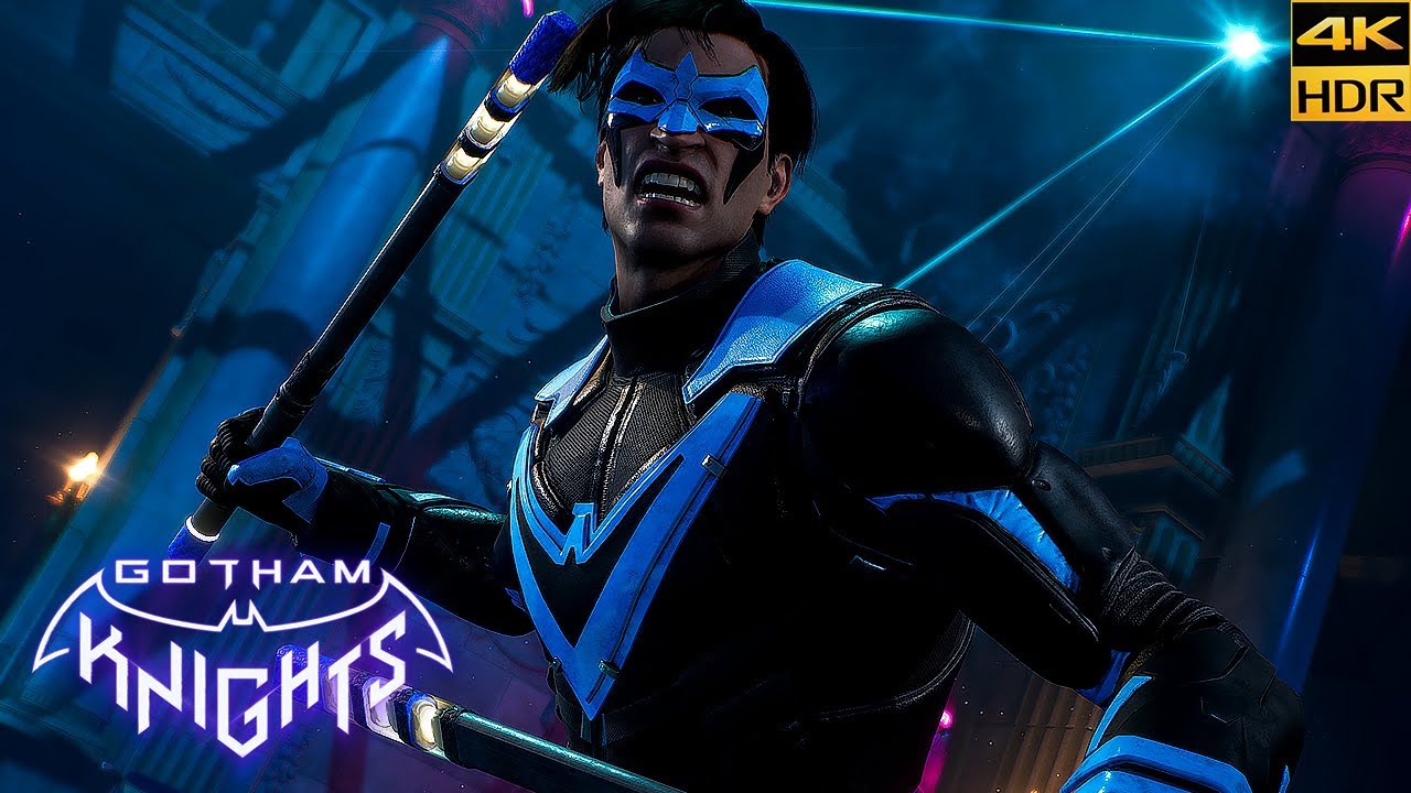 Aggressive Nightwing Combat | Gotham Knights [4K 60FPS Cinematic Style ...