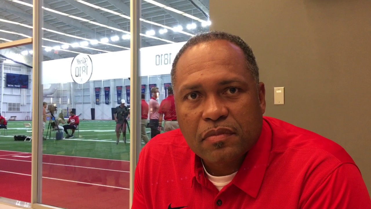 Coach Maurice Harris - Ole Miss Media Day 2017 - YouTube