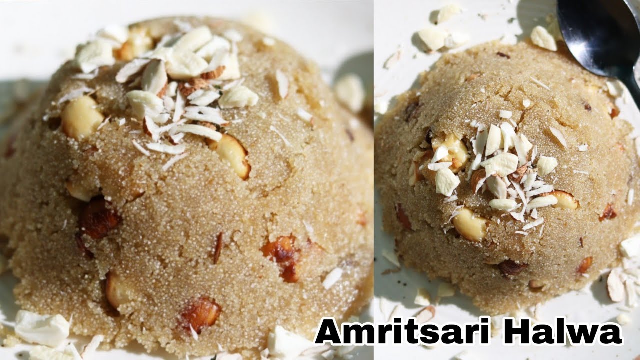 Amritsari Halwa Recipe | Delicious Halwa At Home Recipe - YouTube