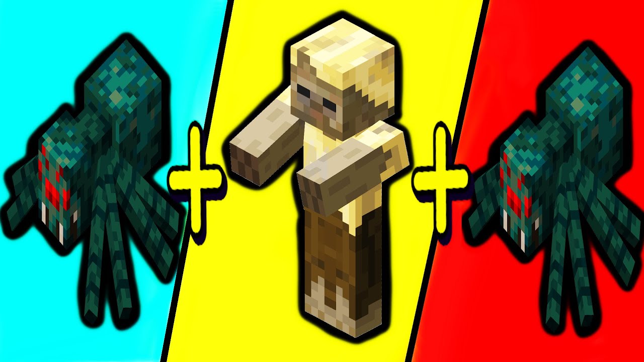 Cave Spider + Husk + Cave Spider = ??? - YouTube
