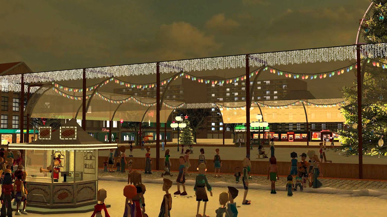 Skate Rink in RCT3 - YouTube