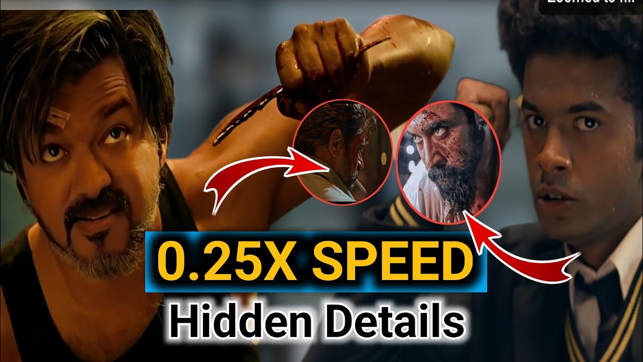 I Watched LEO Trailer in 0.25x Speed & Found 25 Hidden Details - Leo ...