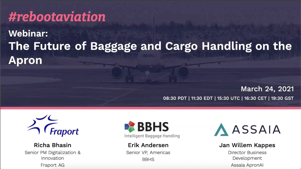 Webinar #10: The Future of Baggage and Cargo Handling on the Apron ...