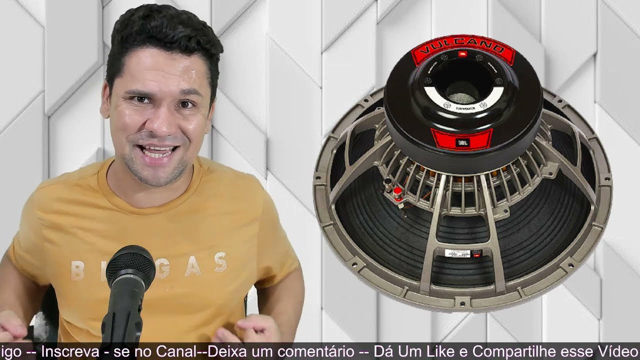 Grave de 18 polegadas - Qual a vamtagem? vulcano 3.8 jbl - YouTube