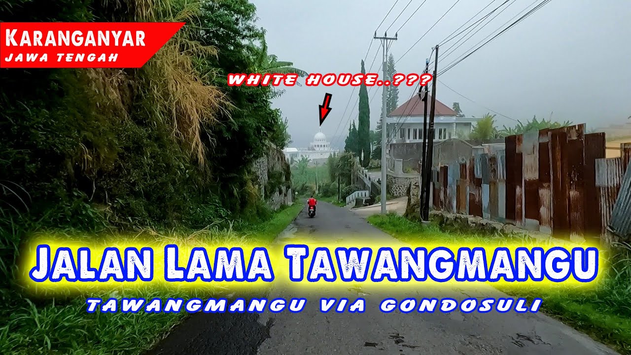 Jalan Lama Tawangmangu via Gondosuli, Awas Terjal..! - YouTube