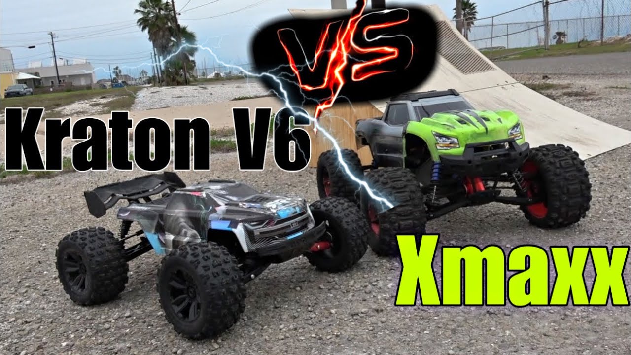 Arrma Kraton V6 VS Traxxas Xmaxx!!! Which RC car is better? #viralvideo ...