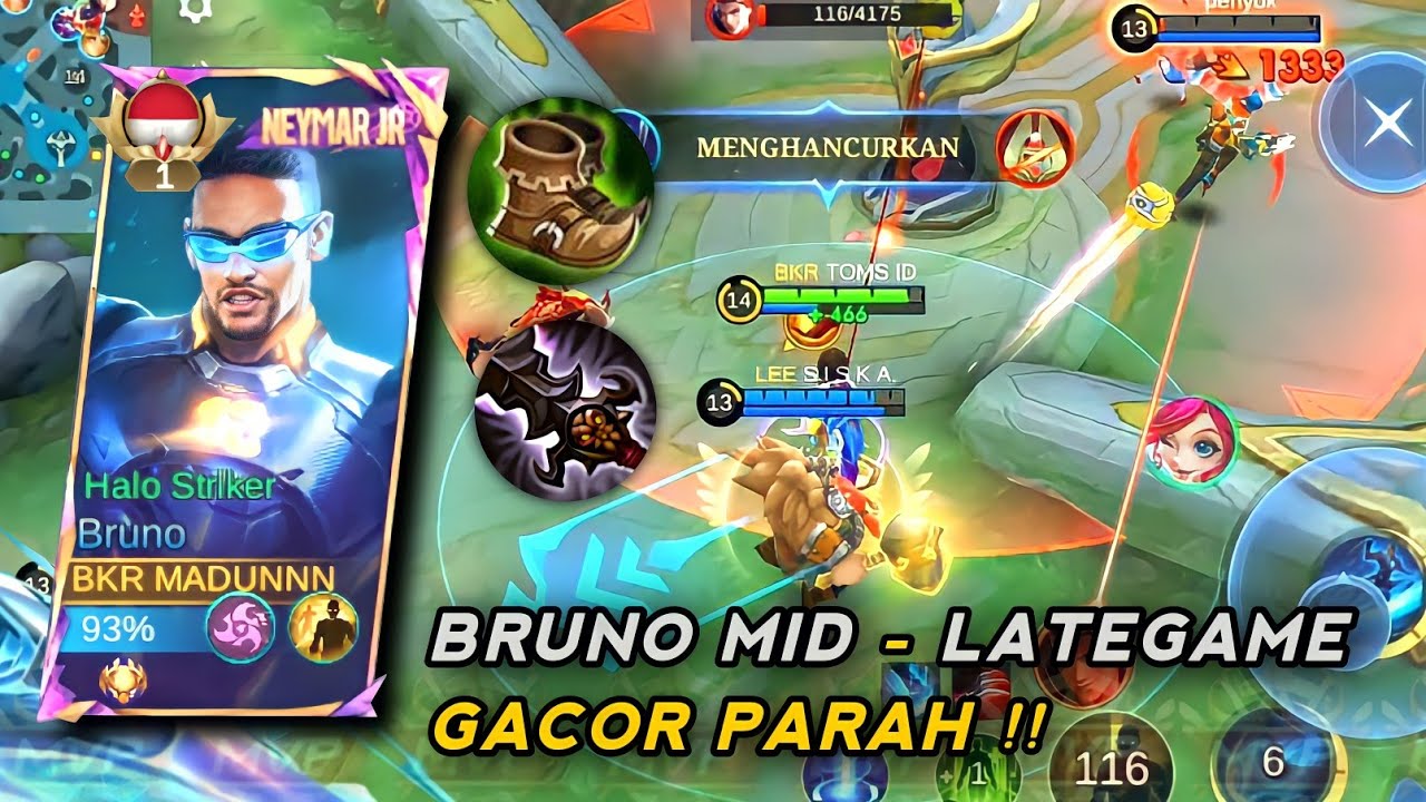 BRUNO DI NERF MALAH MAKIN SAKIT ? KONSPIRASI SKIN STARLIGHT BRUNO ...