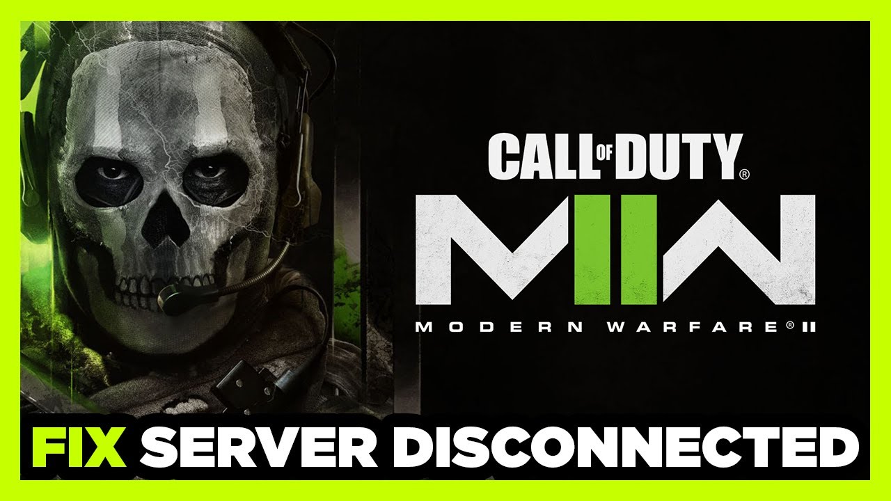 How to FIX COD MW2 Server Disconnected! - YouTube