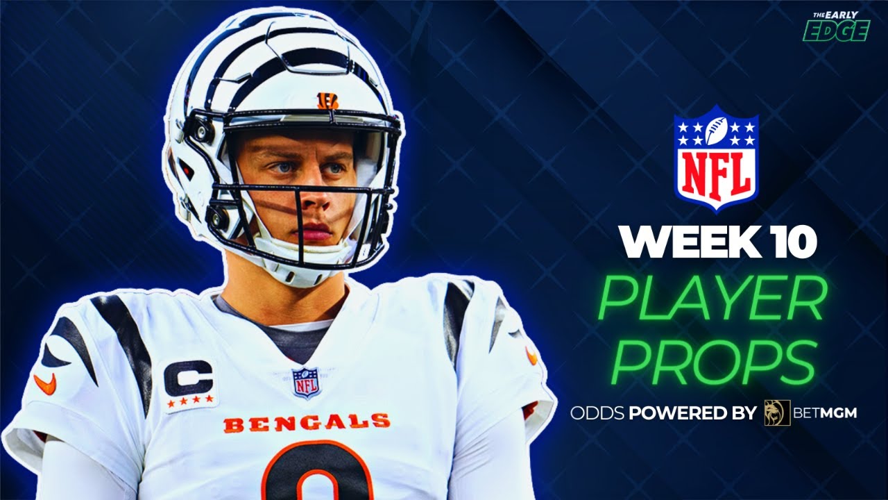 The NFL Week 10 Player Prop Picks Show | The Early Edge - YouTube