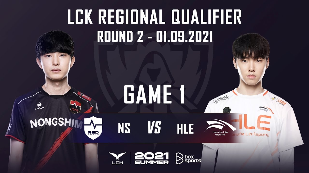 [01.09.2021] NS vs HLE - Ván 1 | BL Tiếng Việt | Vòng Loại CKTG Khu Vực LCK 2021 - YouTube
