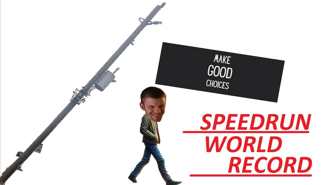 Speedrun world record stream for Make Good Choices - YouTube