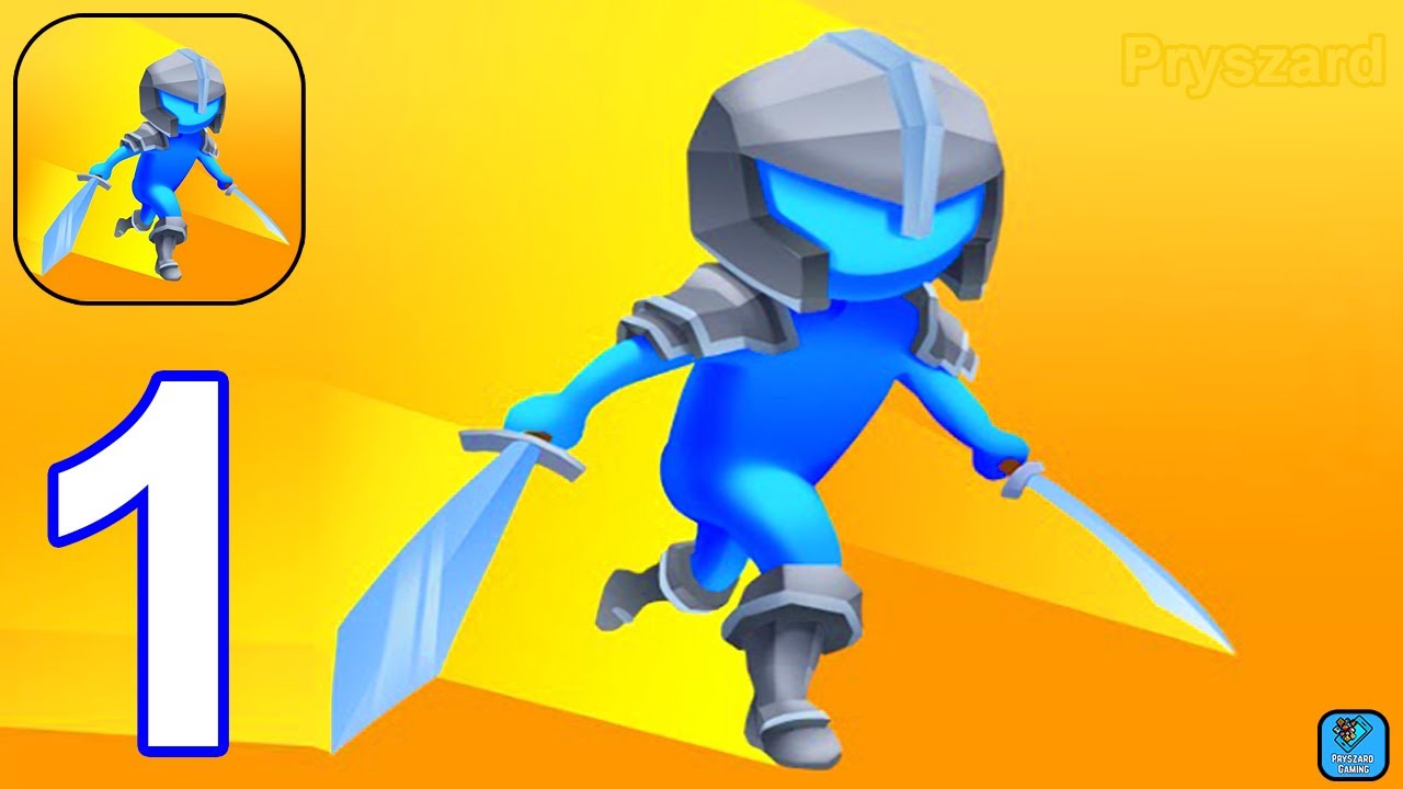 Knight Attack 3D: Sword Spin - Gameplay Walkthrough Part 1 Level 1-4 ...