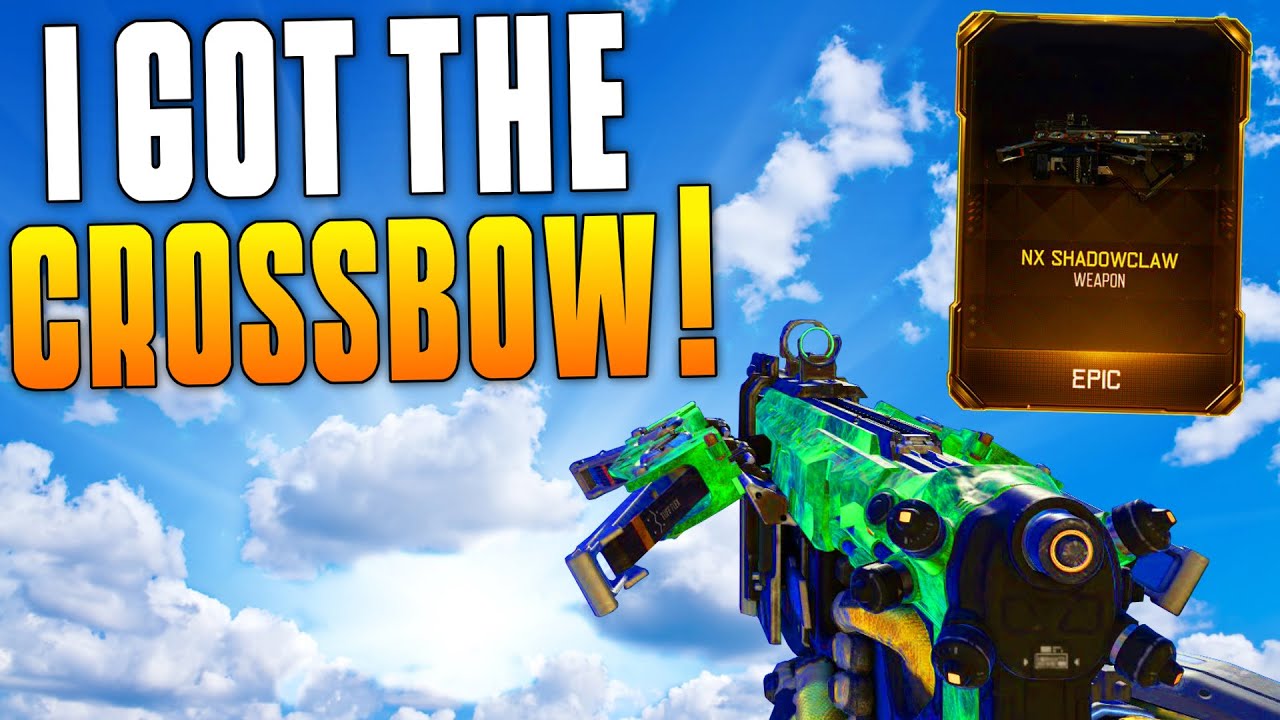 I GOT THE CROSSBOW! (NX SHADOWCLAW SUPPLY DROP UNBOXING) Black Ops 3 ...