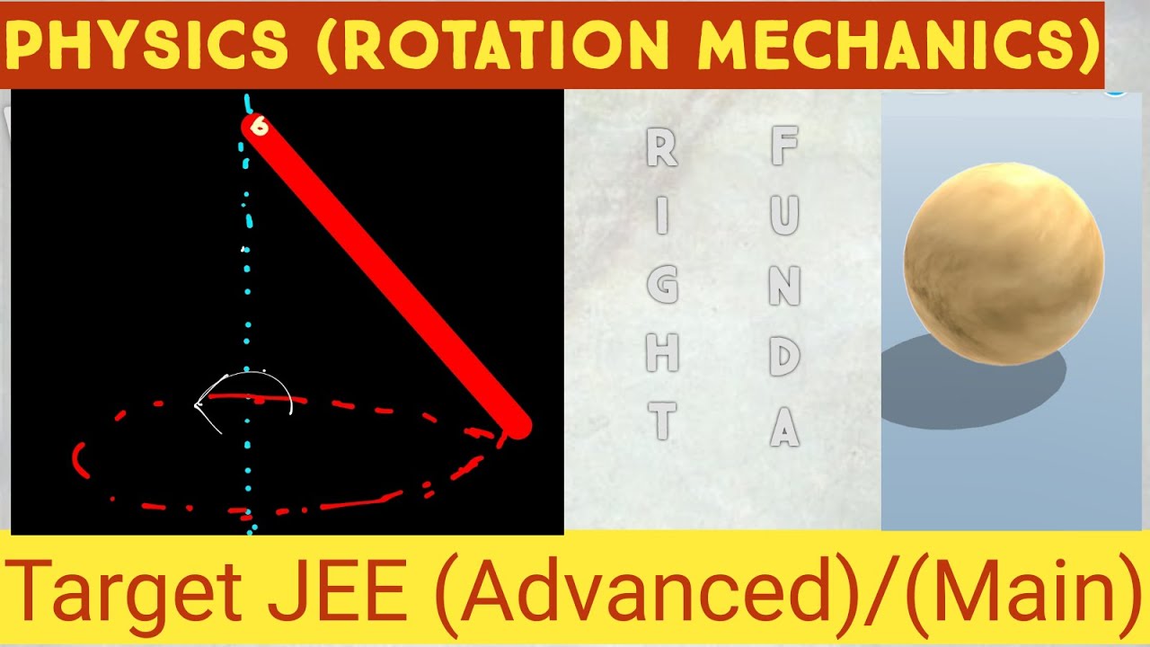 A rod rotating as a Conical Pendulum(Rotation Mechanics) - YouTube