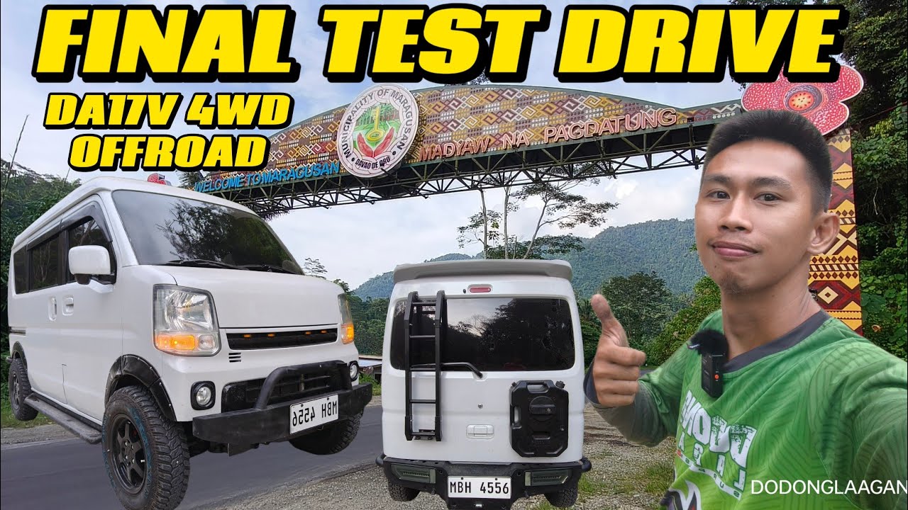 FINAL TEST DRIVE DA17V AUTOMATIC 4X4 TURBO - YouTube