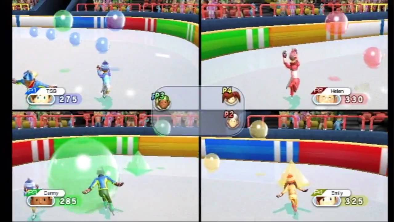 30 Great Games Winter Fun (Wii) Figure Skating - YouTube