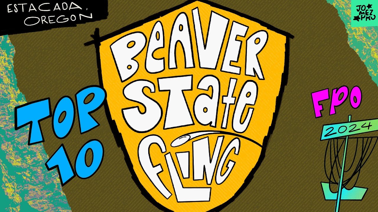 Top 10 Shots from the 2024 Beaver State Fling | FPO | Jomez Disc Golf - YouTube