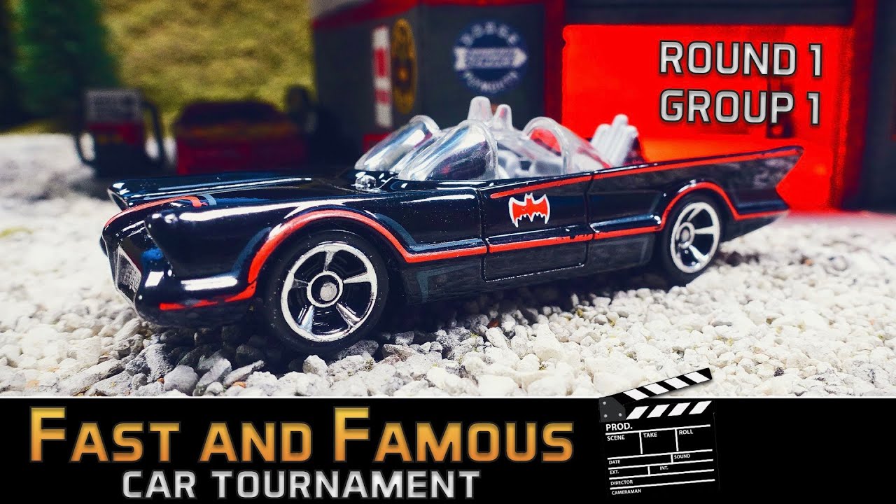 Fast & Famous Car Tournament (Round 1 Group 1) Diecast Race - YouTube