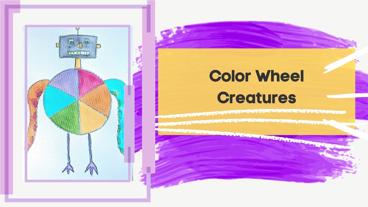 Color Wheel Creature Tutorial - YouTube