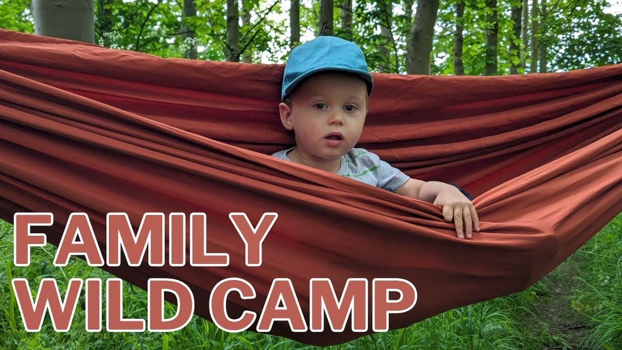 Family Wild camp with 1 Month and 2 Year old - YouTube