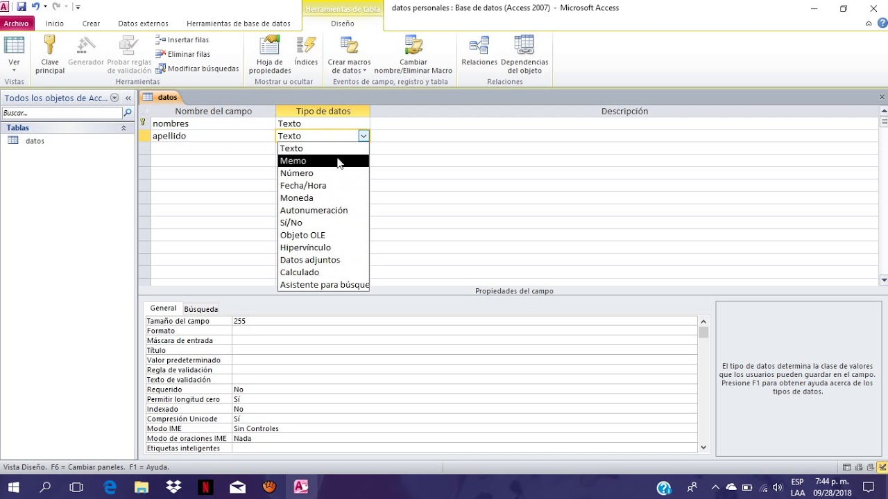 Tutorial de Access - YouTube