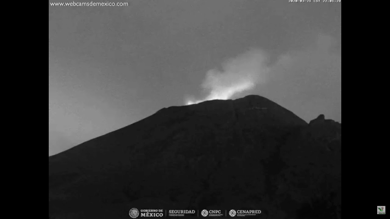 March 21, 2020, ~ Tlamacas Coyotes ~ Popocatepetl Volcano, Mexico - YouTube