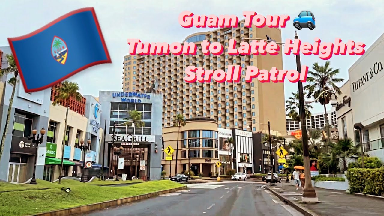 Tumon to Latte Heights Guam 🇬🇺 (4K iPhone 13 PROMAX Timelapse Stroll ...
