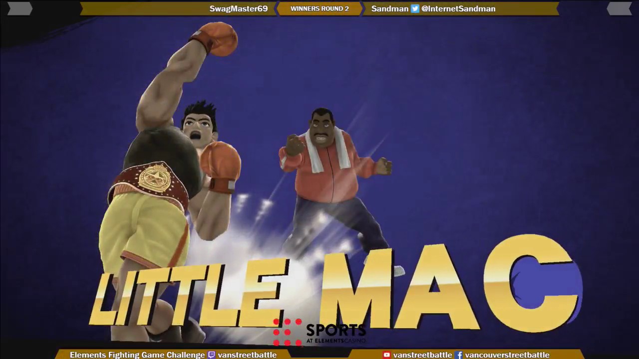 Elements Fighting Game Challenge - W2 - SwagMaster69 vs Sandman - YouTube