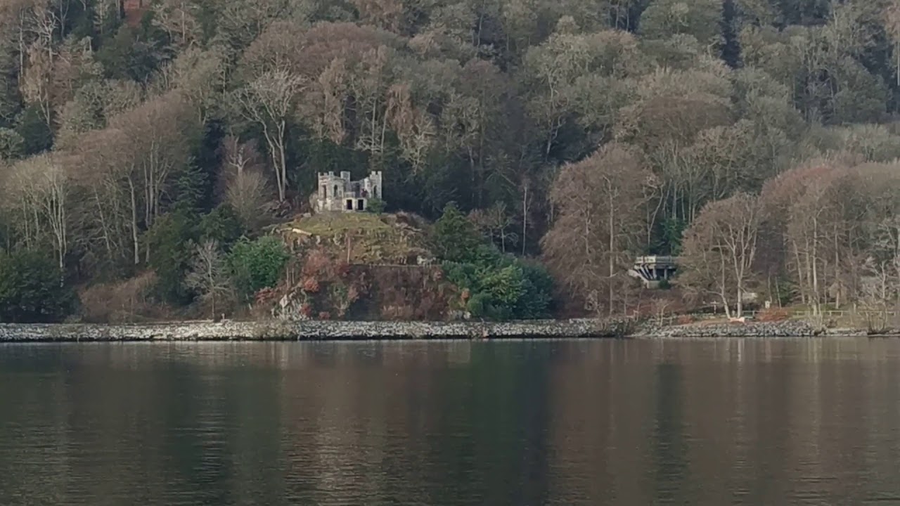 Windermere lake castle - YouTube