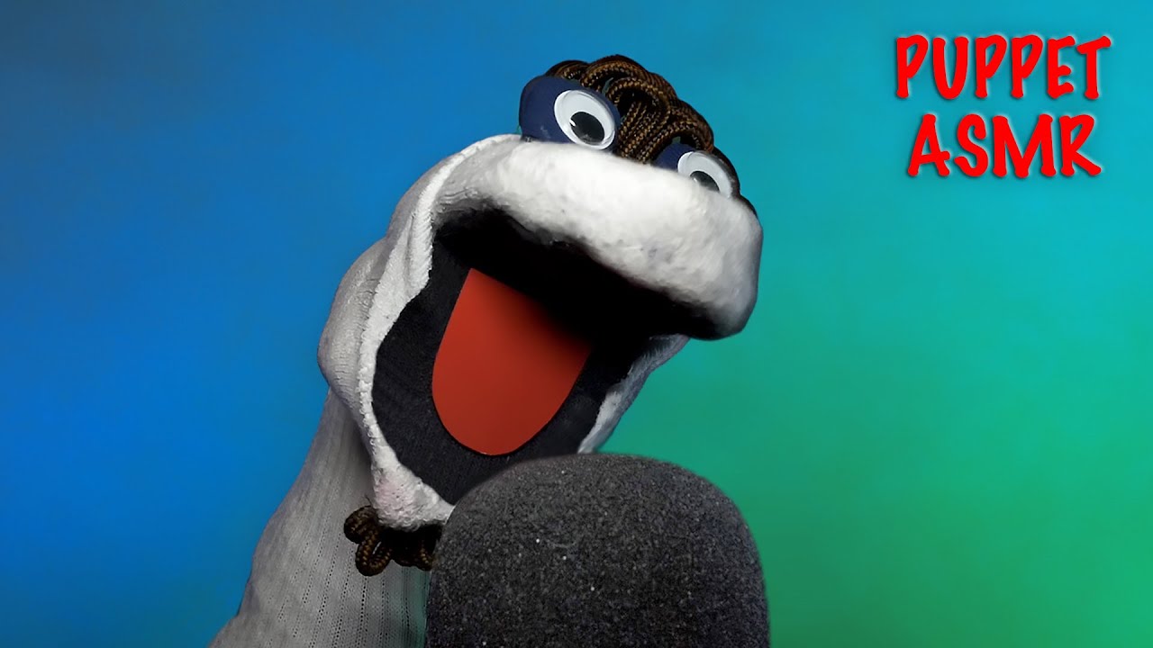 Puppet ASMR Mouth Sounds Adventure: Check out my new tongue! - YouTube