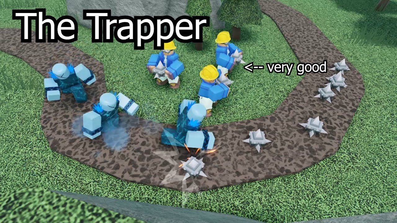 NEW TOWER! The Trapper! Tower Defense Simulator - YouTube