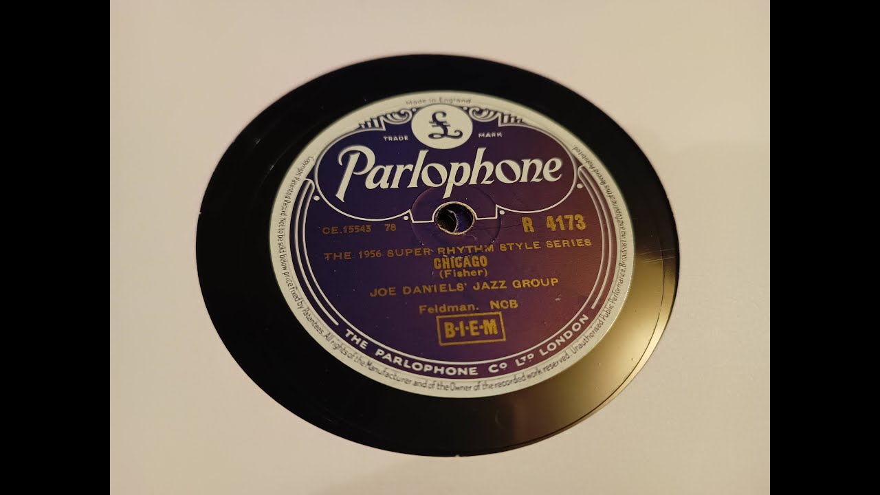 Chicago - Joe Daniels Jazz Group - 78rpm - YouTube
