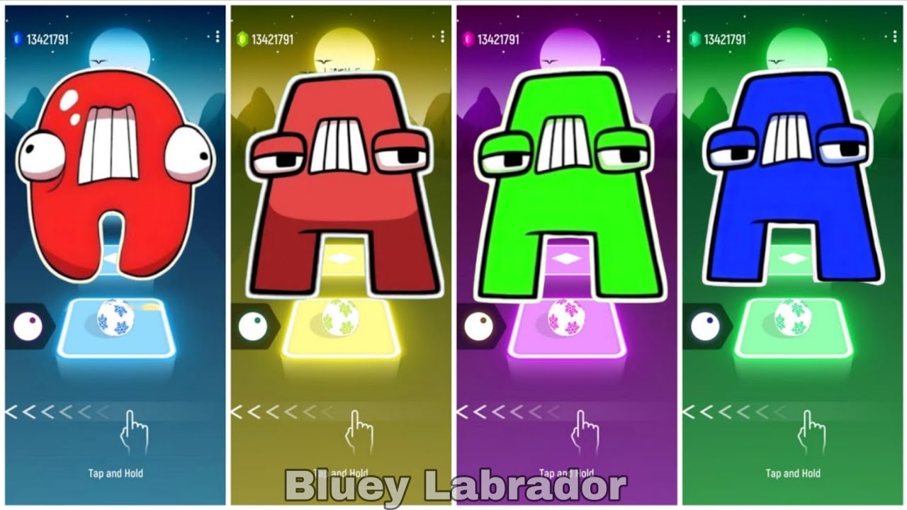 Balloon Alphabet Lore 🆚 Alphabet Lore Green 🆚 Blue. 🎶 Who Is Best?🎵 ...