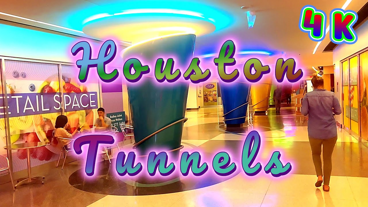 Houston Tunnel Walk, Texas USA 4K - UHD - YouTube