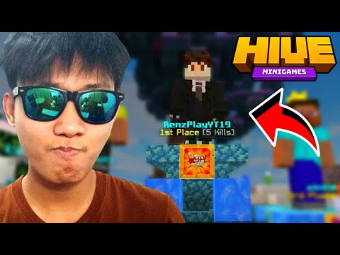 I TRY TO BE THE BEST | Minecraft Hive Minigames (Tagalog) - YouTube