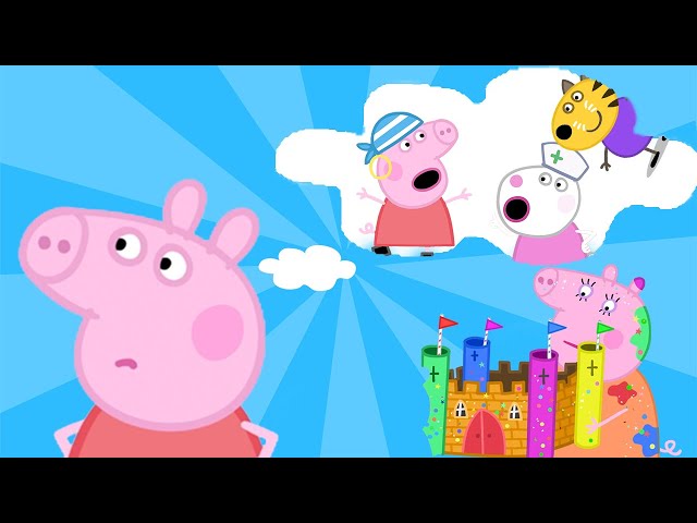 Peppa Pig And Her Friends Use Their Imaginations! - Videos For Kids