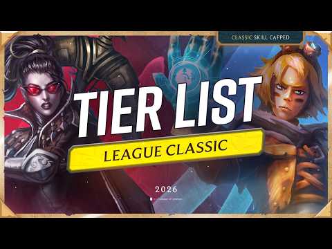 New League Classic Tier List - League of Legends