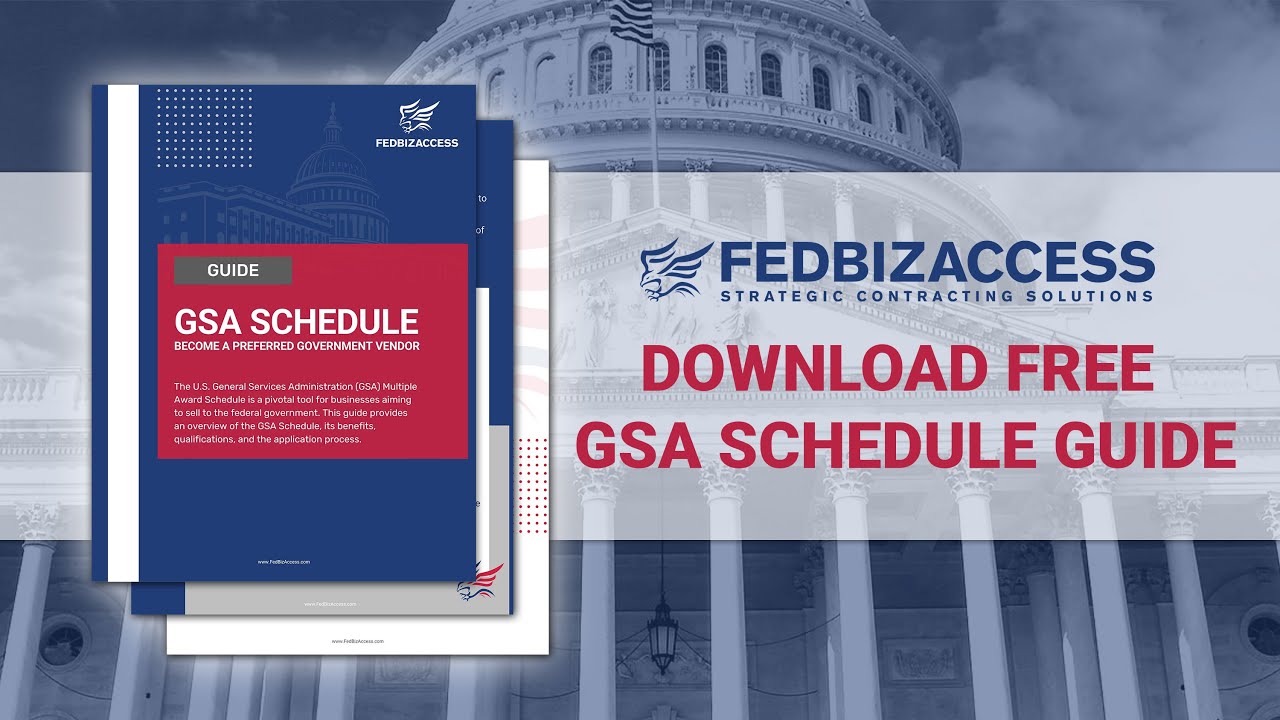 Free GSA Schedule Guide | What's Included - YouTube