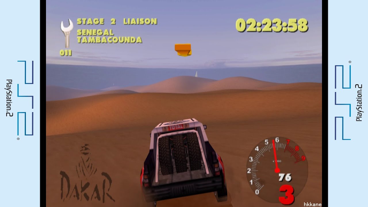 PS2 - Paris-Dakar Rally Gameplay P.2 - YouTube