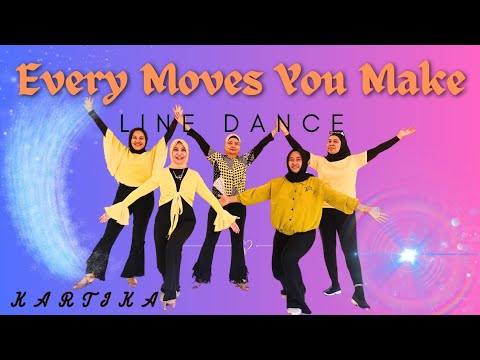 Every Moves You Make Line Dance - YouTube
