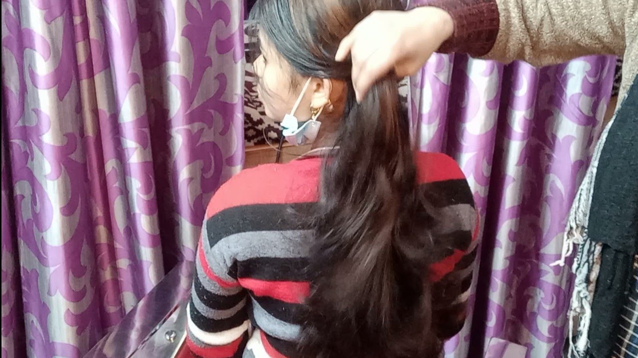 advance 3 step haircut with laser hair cut// long step with leser cut ...