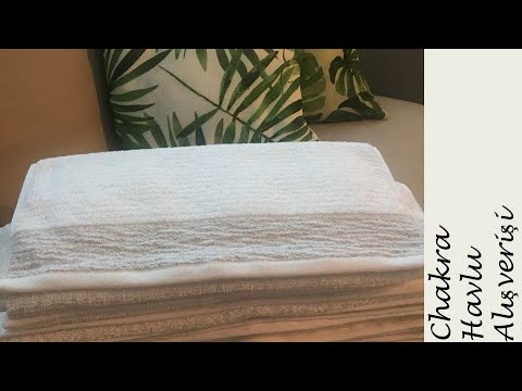 Havlu ve Bornoz Kargom Geldi, Paketi Birlikte Açalım I Chakra Alışverişim I Çeyiz  İçin Havlu Bornoz