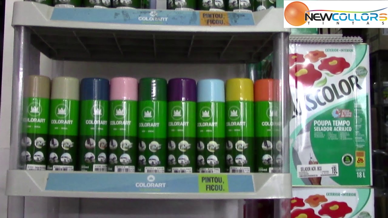 New Collors Tintas - YouTube