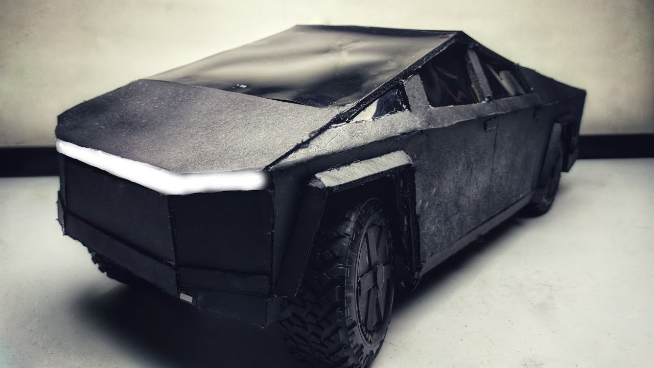 How to make a RC Tesla Cybertruck - YouTube