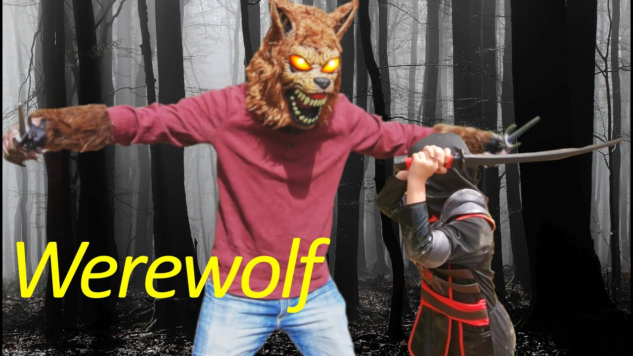 Werewolf VS Ninja Sneak Attack Battle - YouTube