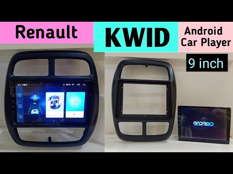 Renault KWID Android Car Player - 9 inch with frame panel - YouTube