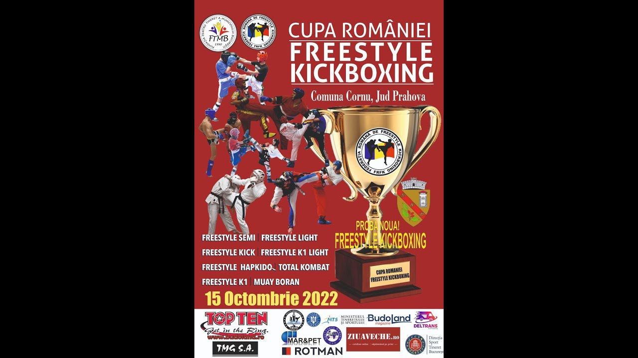 Cupa ROMANIEI FreeStyle Kickboxing 2022 - YouTube