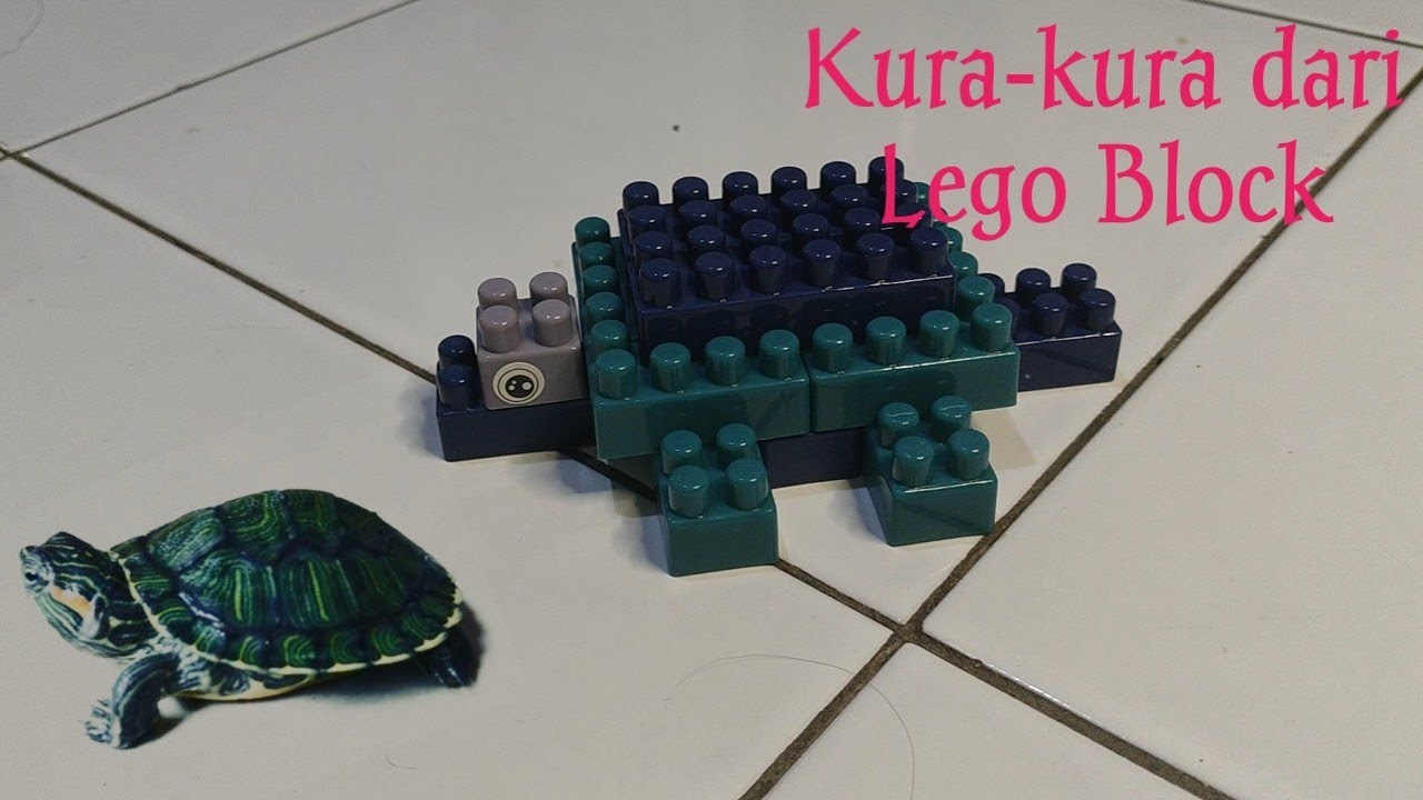 Cara membuat kura-kura dari lego || How to make LEGO TURTLE #lego # ...